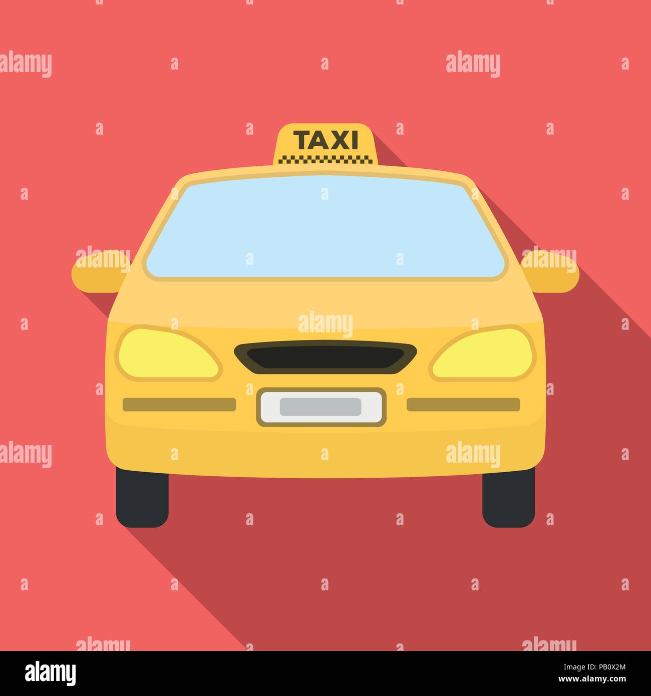 background,cab,car,city,color,fare,flat,icon,illustration,image ...