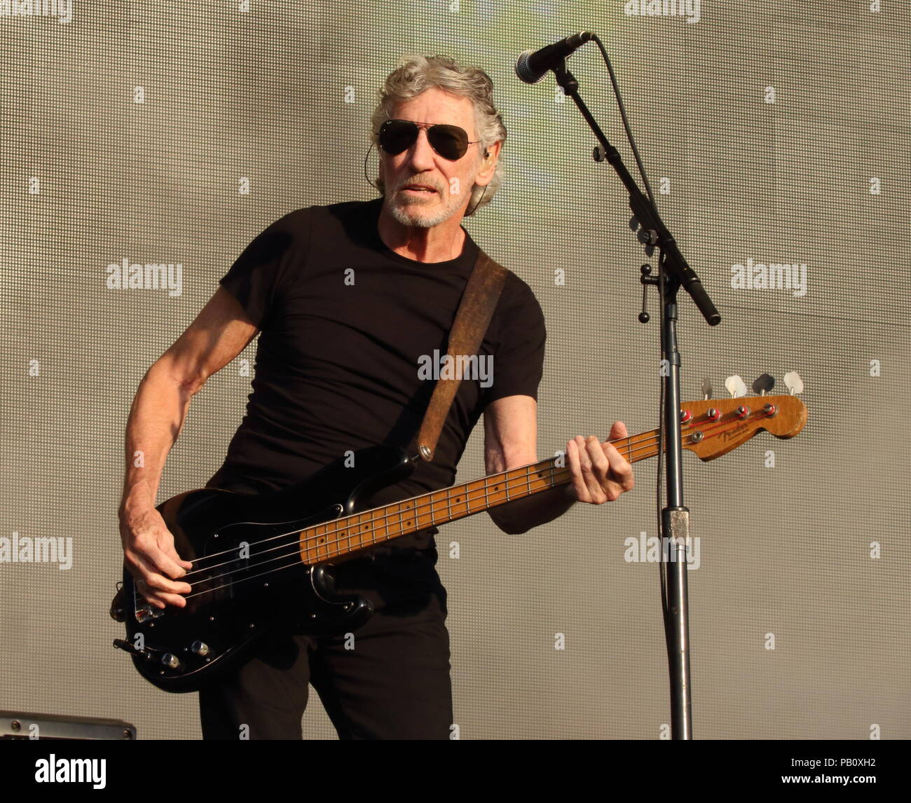 London, UK. Roger Waters at the British Summertime Festival at Hyde ...