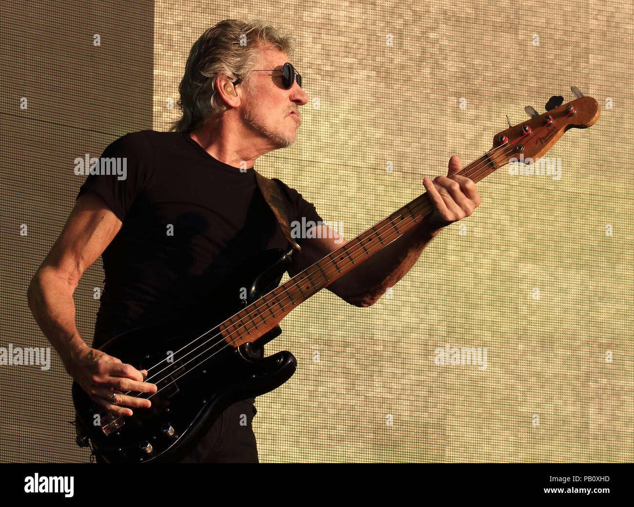 London, UK. Roger Waters at the British Summertime Festival at Hyde ...