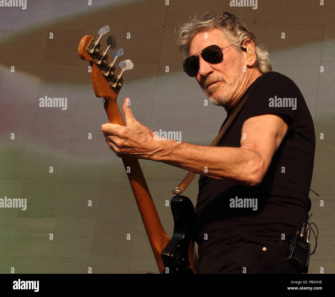 London, UK. Roger Waters at the British Summertime Festival at Hyde ...