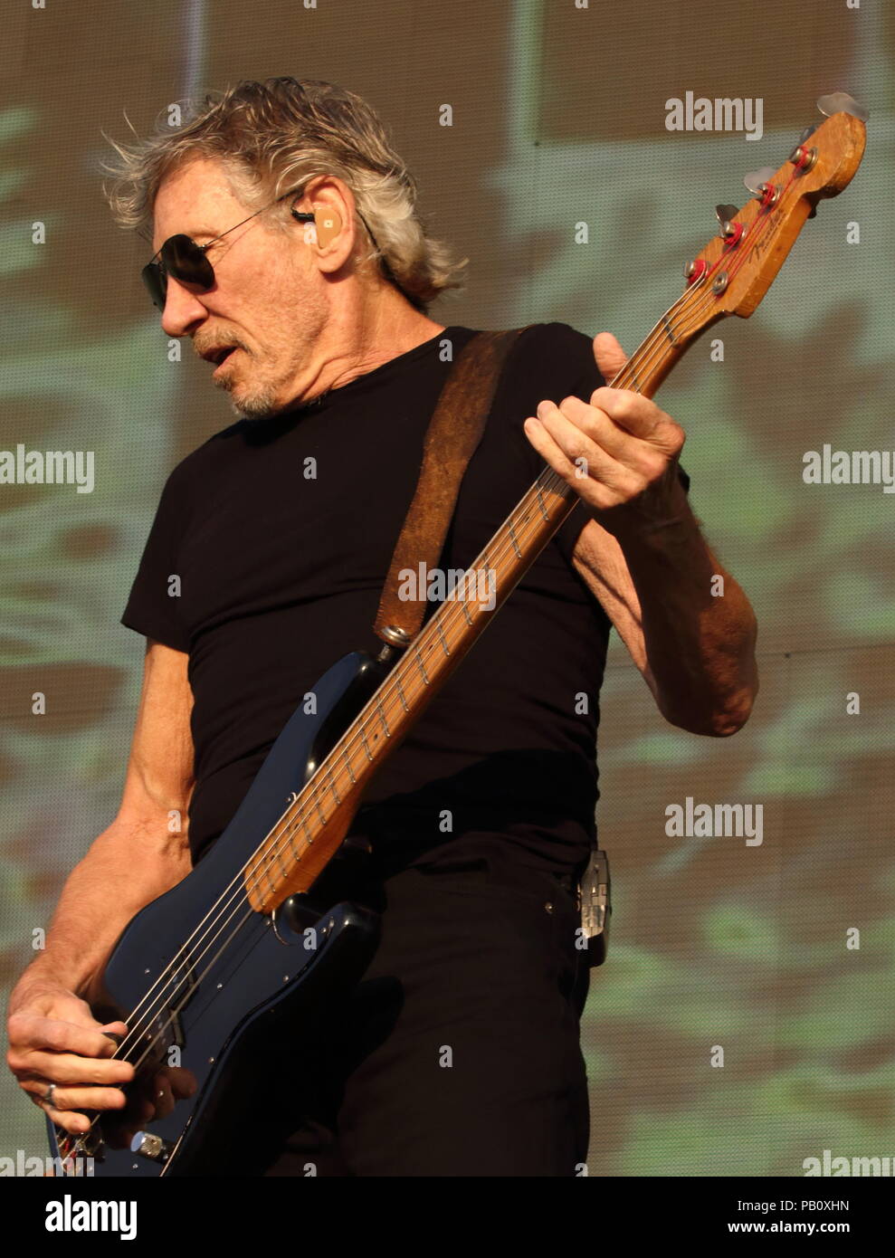 London, UK. Roger Waters at the British Summertime Festival at Hyde ...