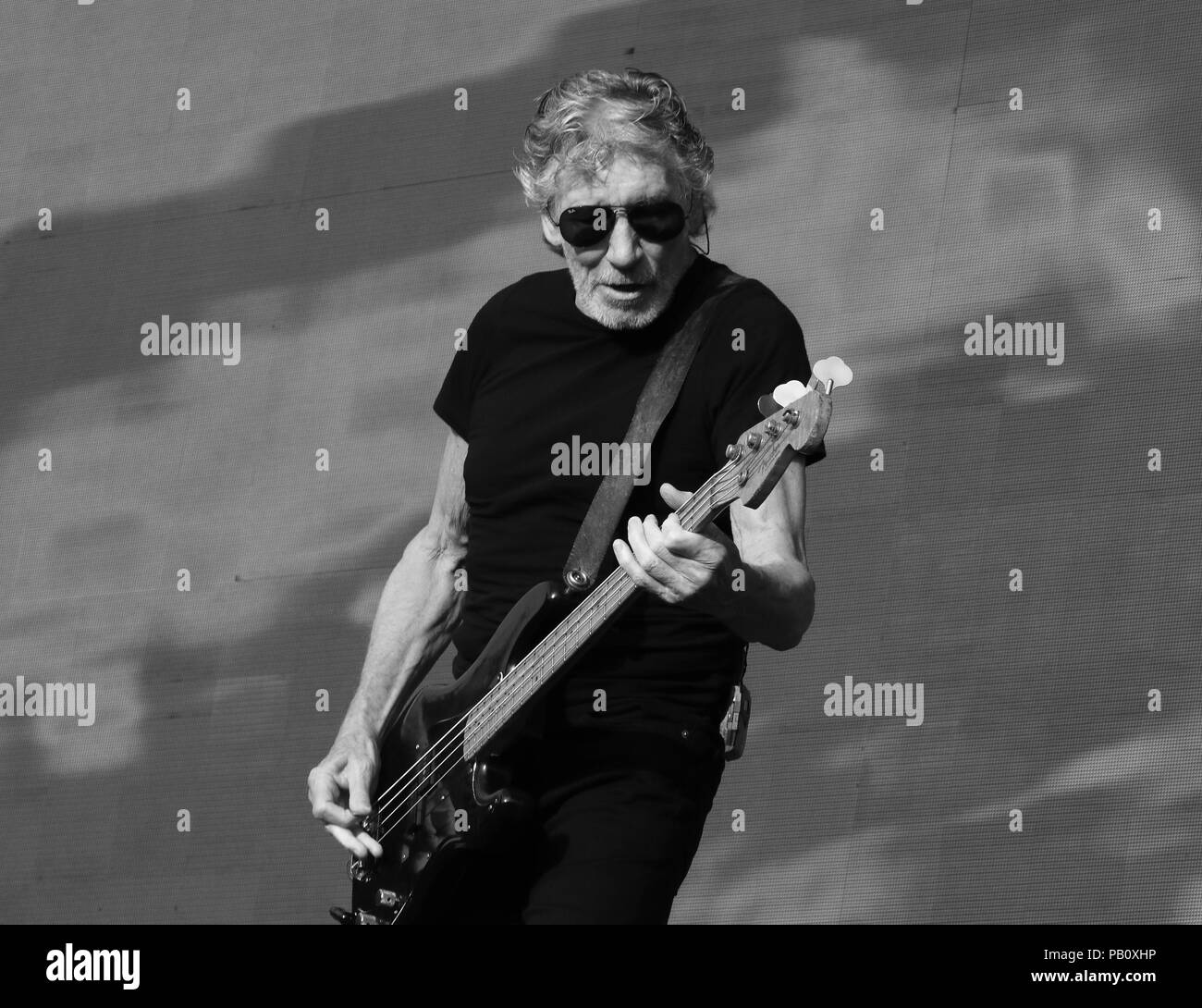 London, UK. Roger Waters at the British Summertime Festival at Hyde ...