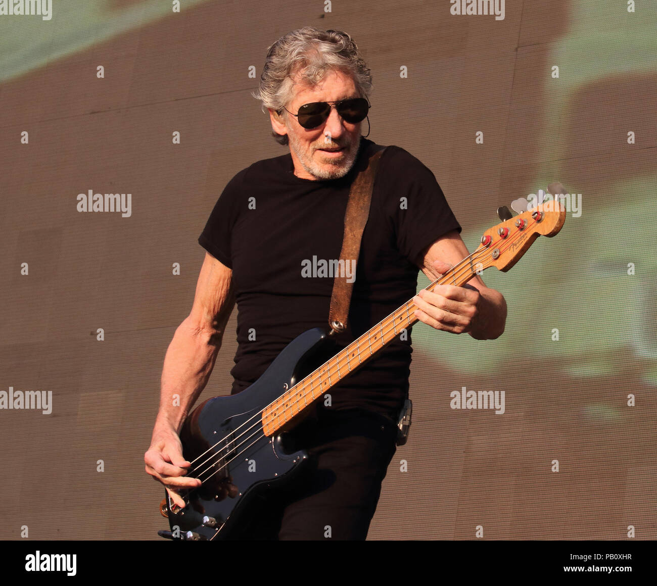 London, UK. Roger Waters at the British Summertime Festival at Hyde ...
