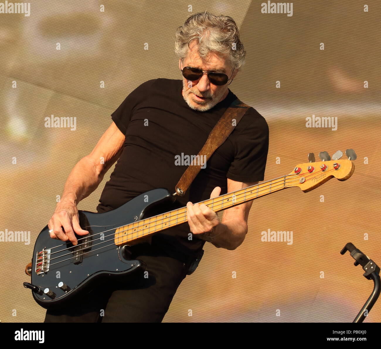 London, UK. Roger Waters at the British Summertime Festival at Hyde ...