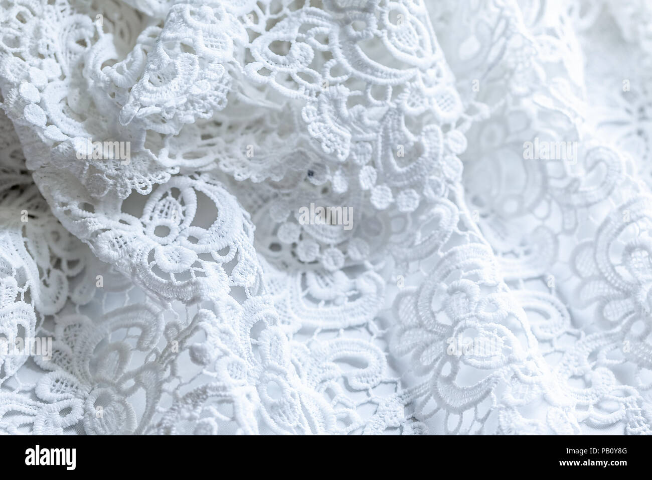 White Wedding Lace Texture