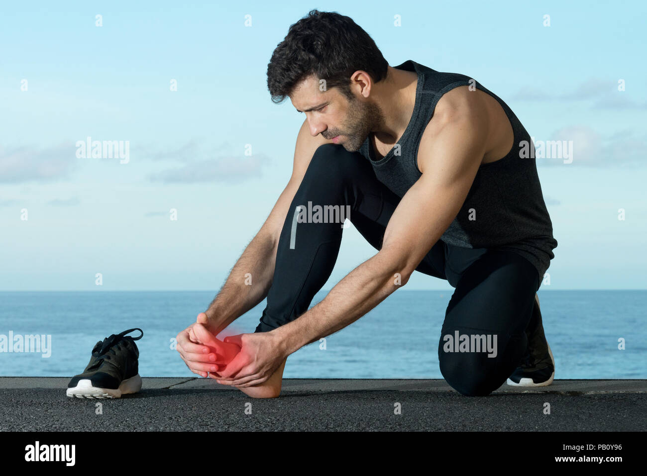 Foot injury hi-res stock photography and images - Alamy