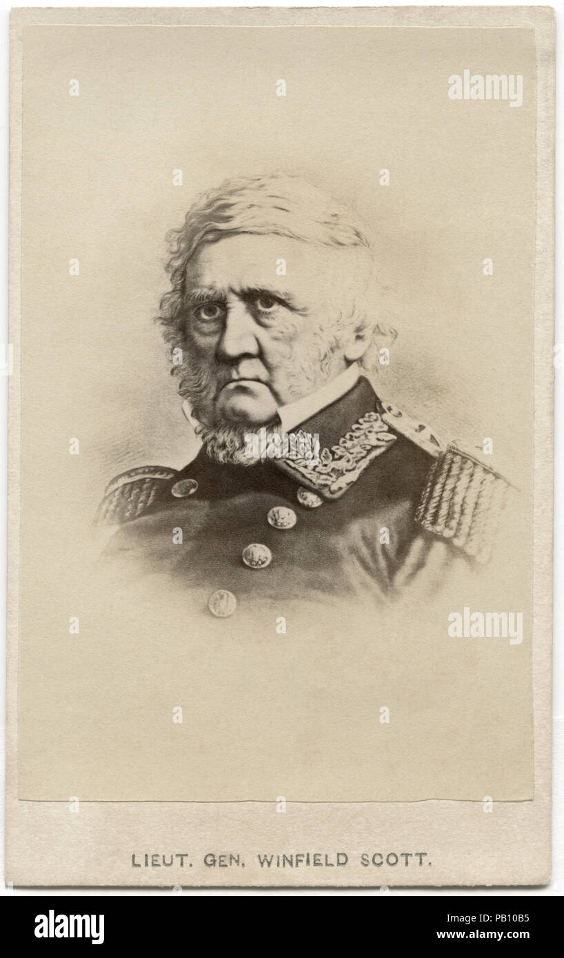Winfield scott hi-res stock photography and images - Alamy