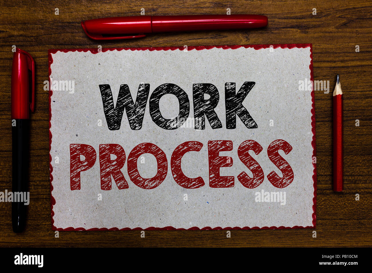 Text sign showing Work Process. Conceptual photo Standard procedures ...