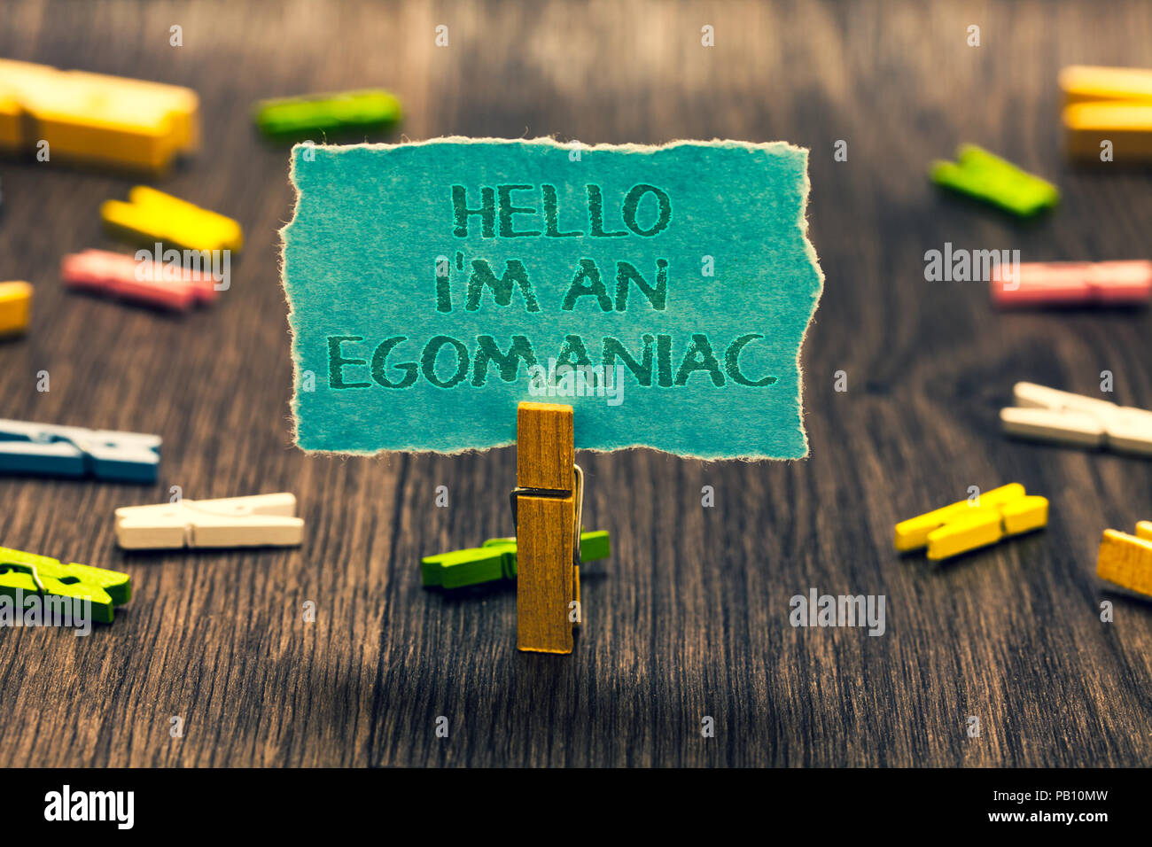 Egomaniac hi-res stock photography and images - Alamy