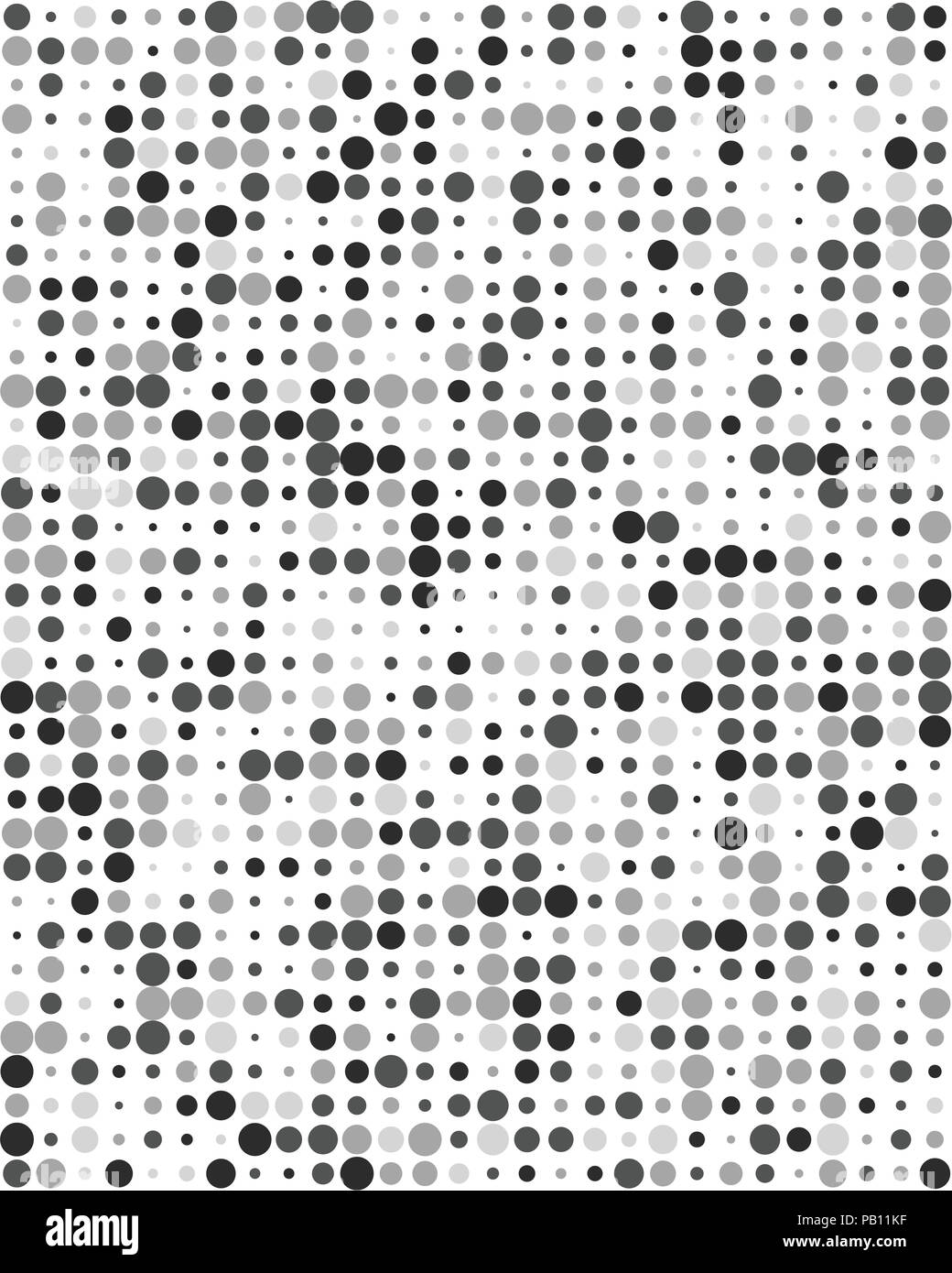 Polka dot circle background Black and White Stock Photos & Images - Alamy
