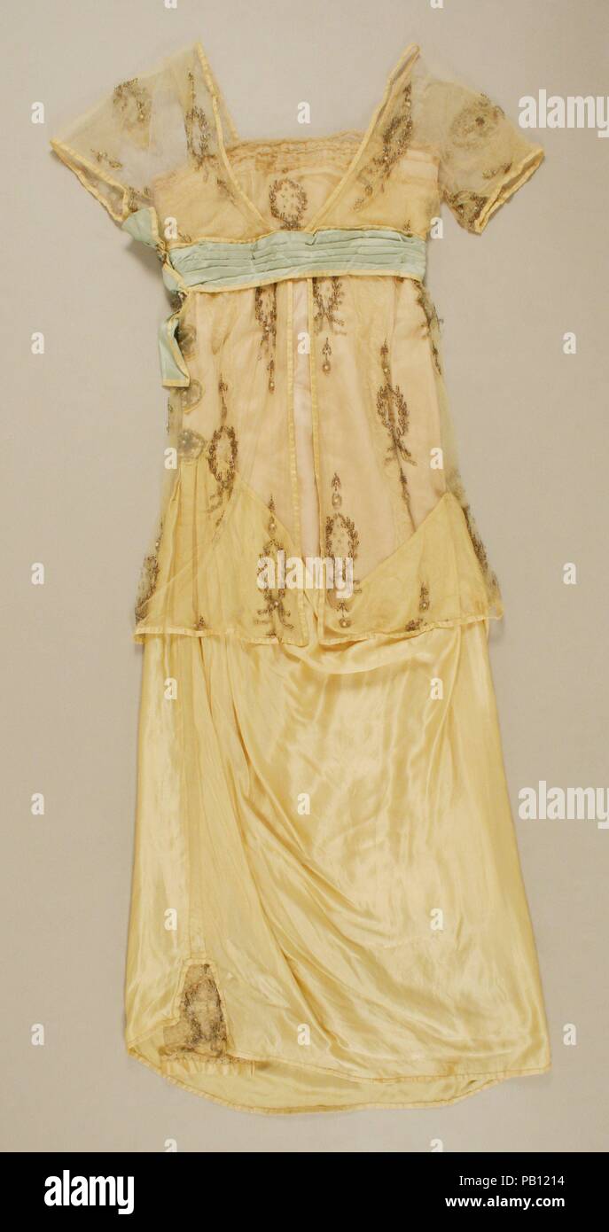 Evening dress. Culture: British. Designer: Lucile (British, 1863-1935 ...