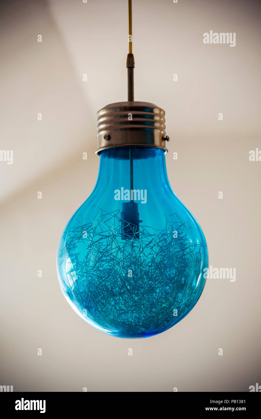 Blue bulb hi-res stock photography and images - Alamy