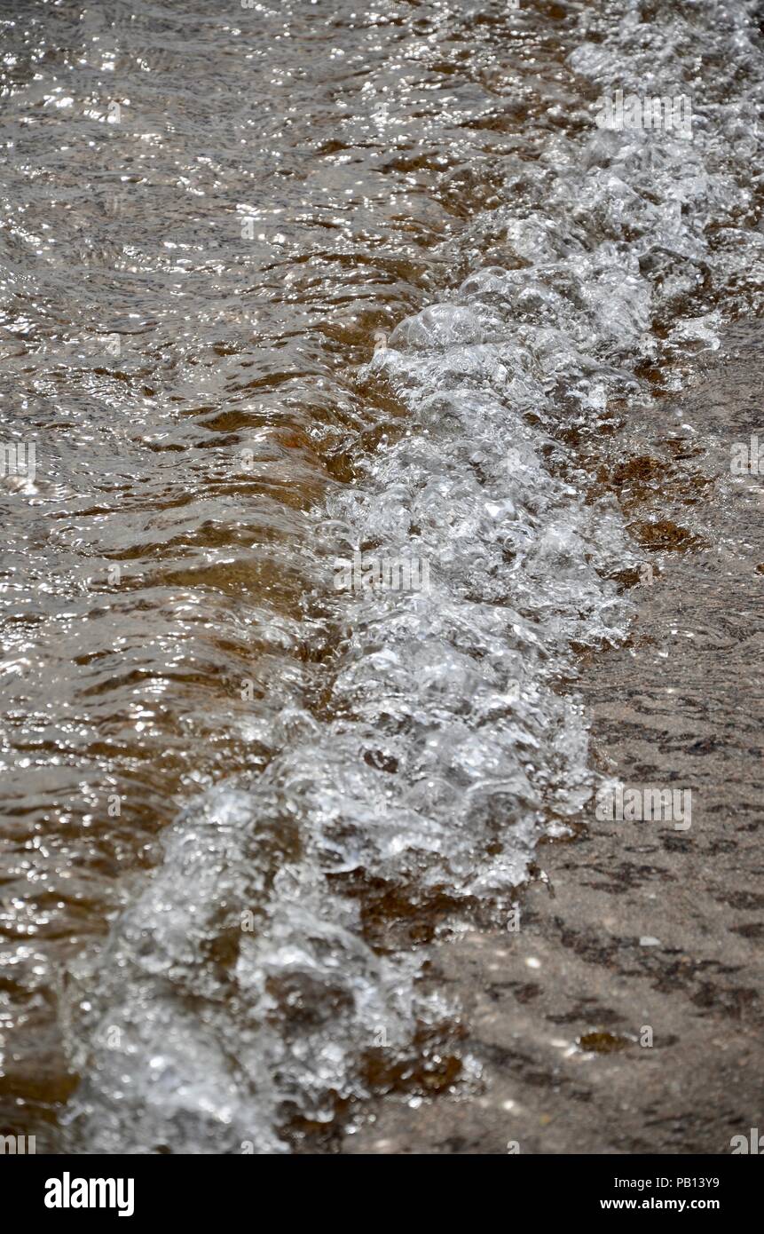 Water lapping sea close up hi-res stock photography and images - Alamy