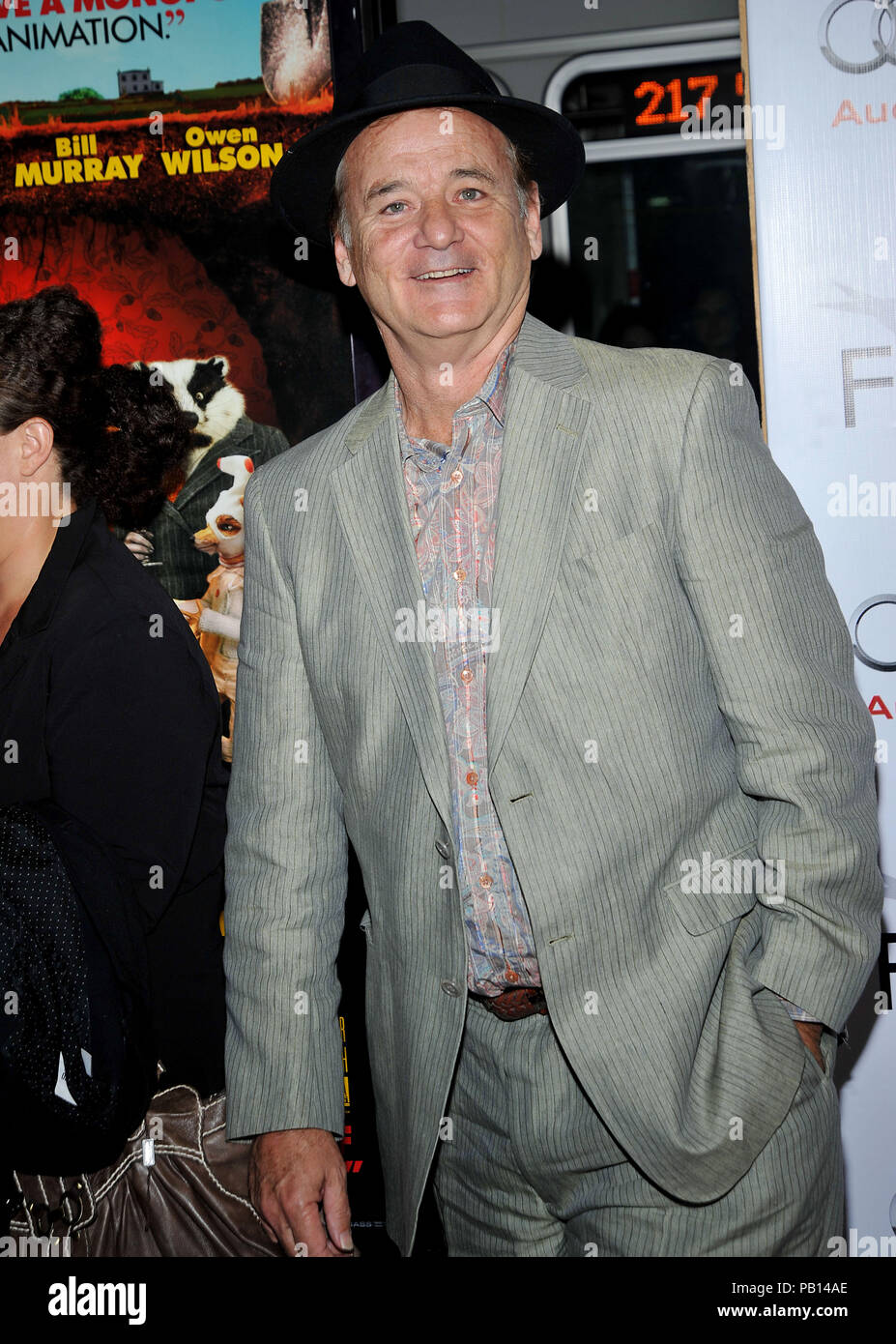 Bill Murray - Fantastic Mr. Fox AFI Premiere at the Chinese Theatre In ...