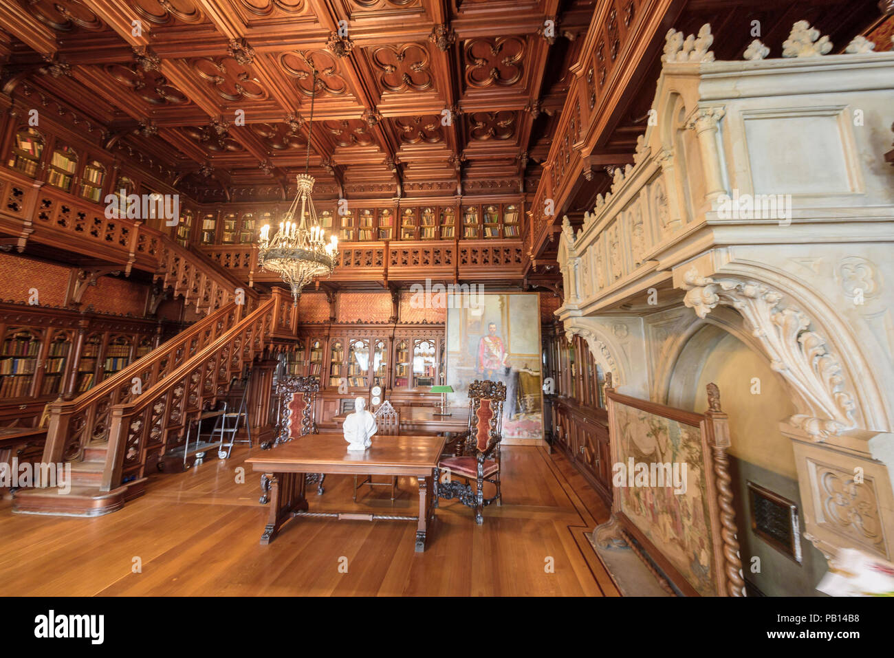 The library of the winter palace hi-res stock photography and images ...