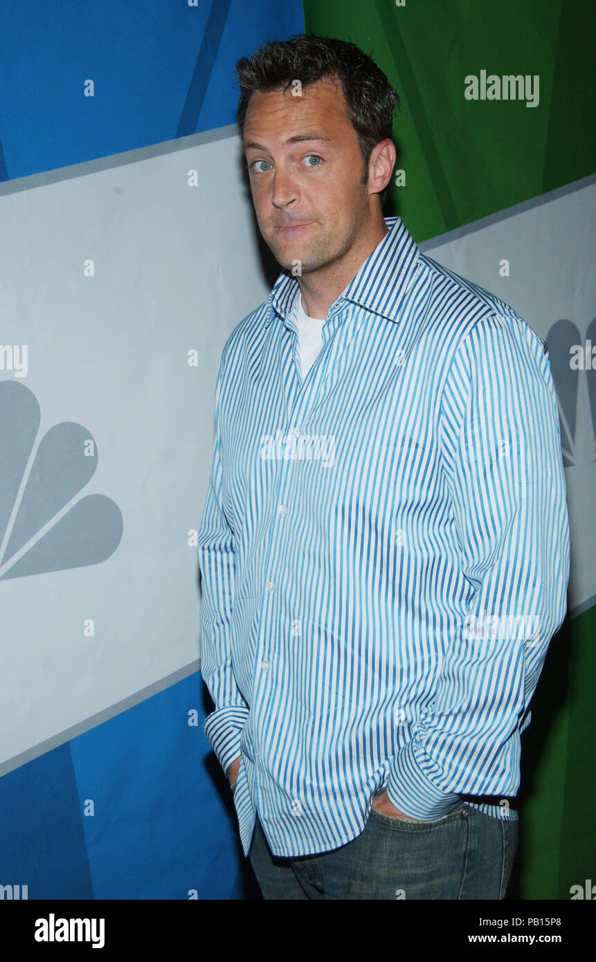Matthew Perry arriving at the NBC tca (Television critic Association ...
