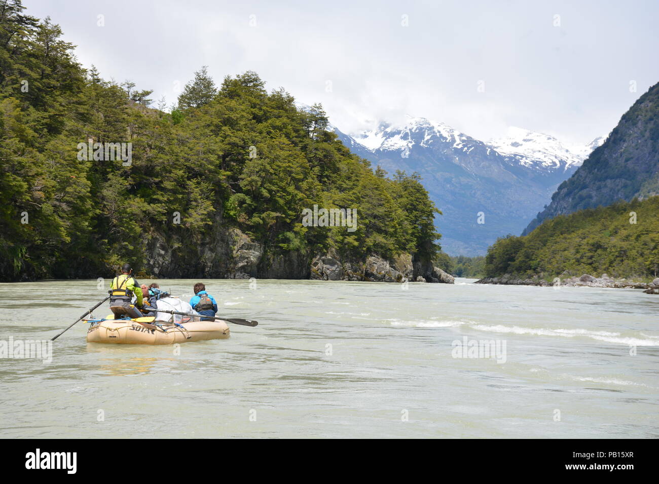 Rio Baker, Patagonia, Carretera Austral, Chile Stock Photo - Alamy