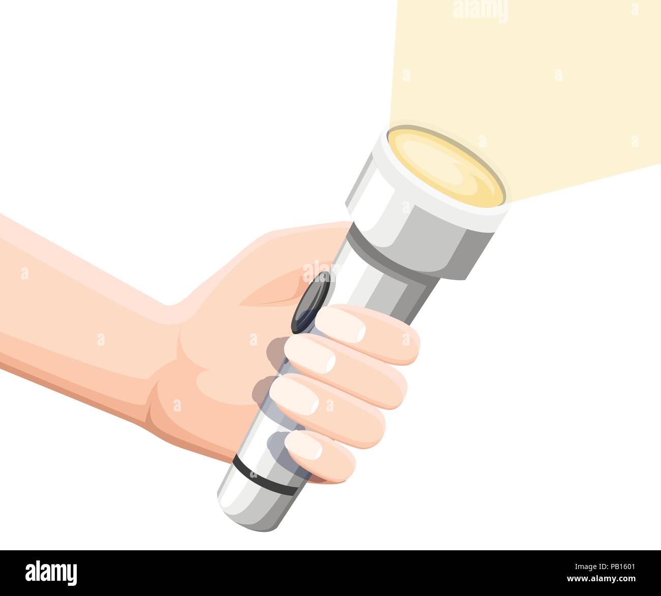 Cartoon shining light bulb hi-res stock photography and images - Alamy