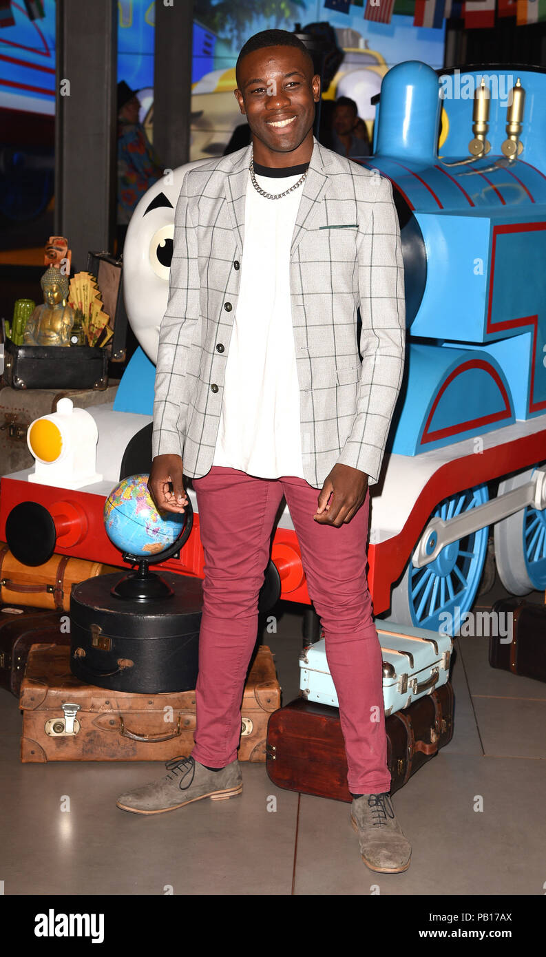 London, UK. Nathan Connor at The Global Premiere of Thomas And friends ...