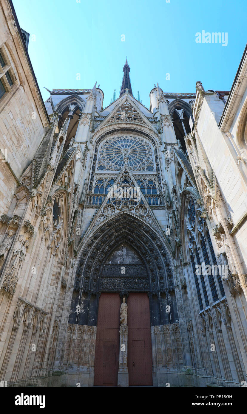 Rouen Cathedral is a Roman Catholic Church in Rouen, Normandy. The ...