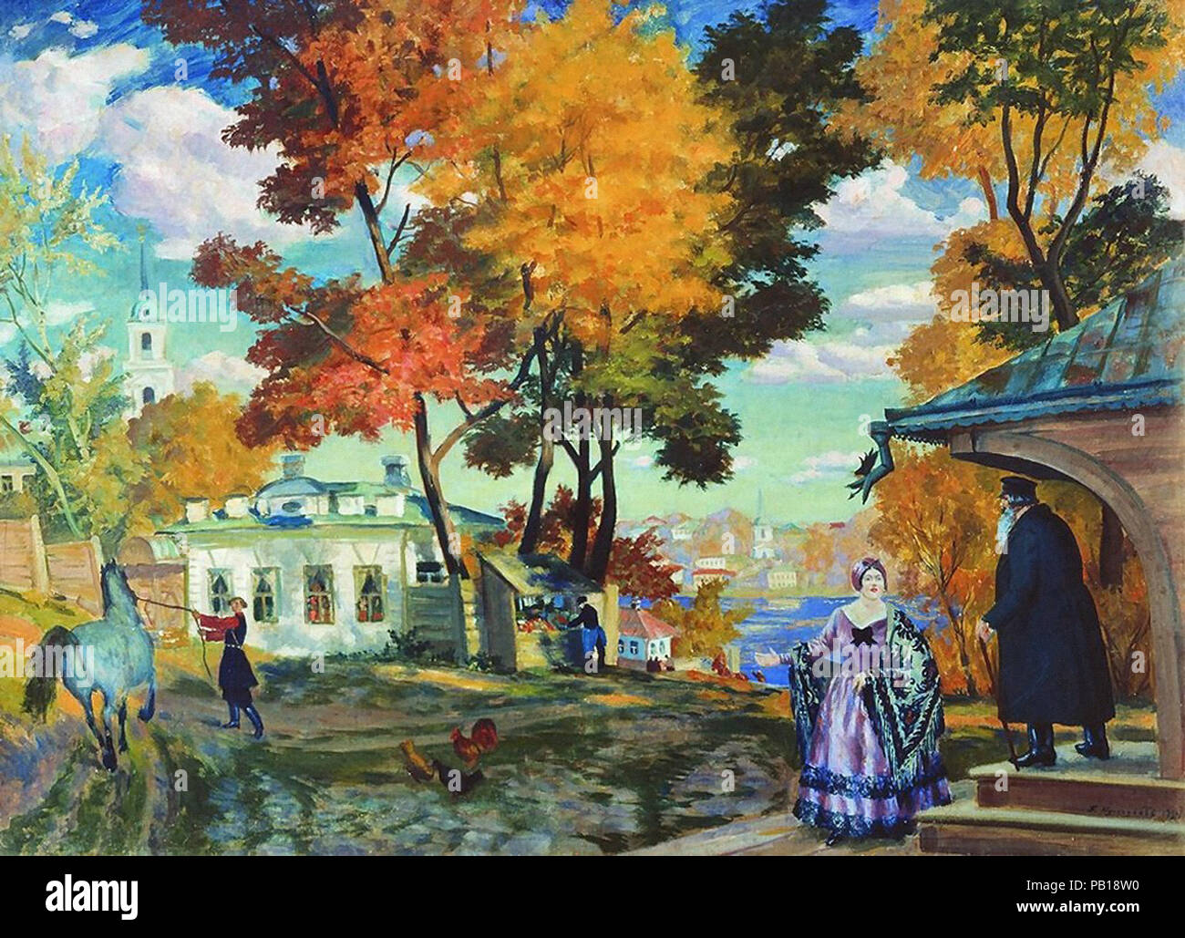 Boris kustodiev painting hi-res stock photography and images - Alamy