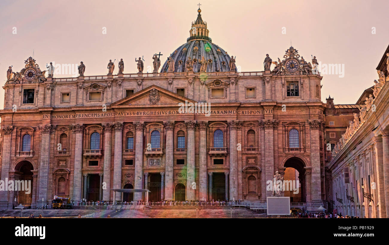 Vatican City,Vatican State - July 19, 2018:Tourists enjoy the beauties ...