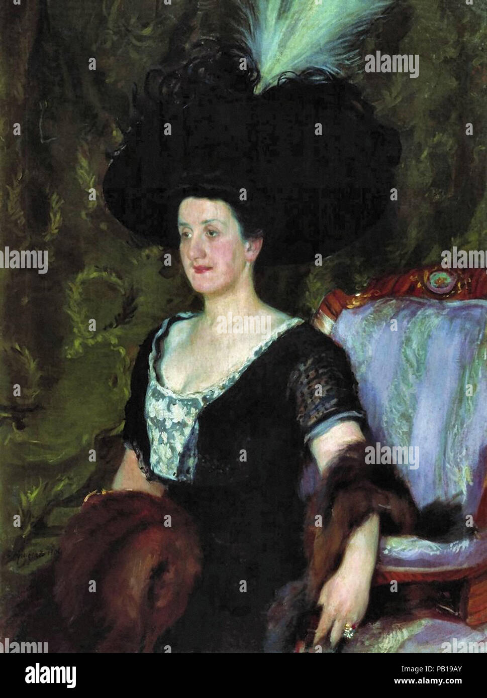 Russian painter female hi-res stock photography and images - Alamy