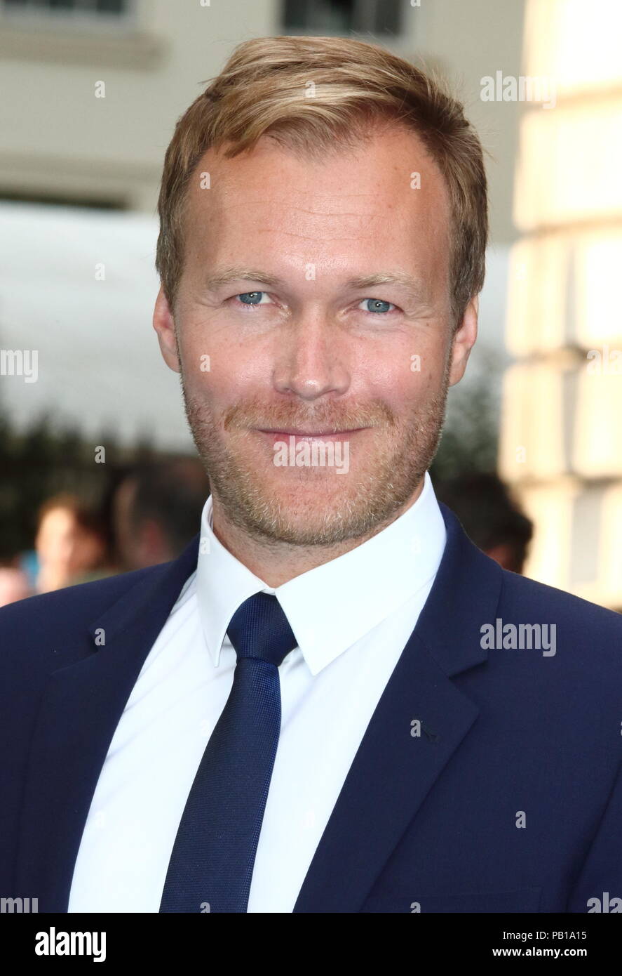London, UK. Christian Rubeck at Swimming With Men UK Premiere at the ...
