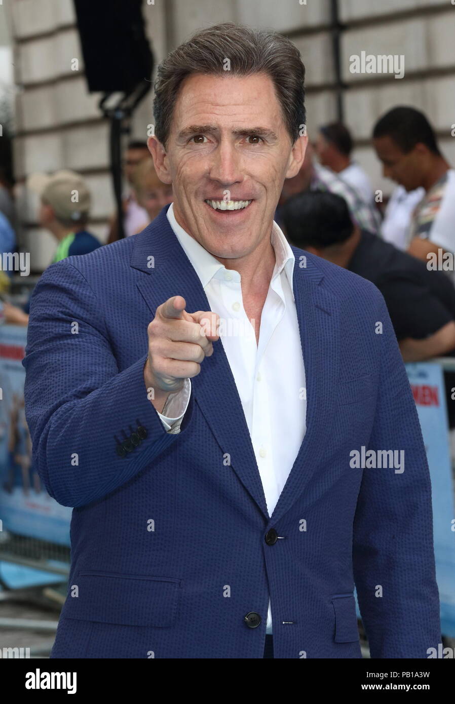 London, UK. Rob Brydon at Swimming With Men UK Premiere at the Curzon ...