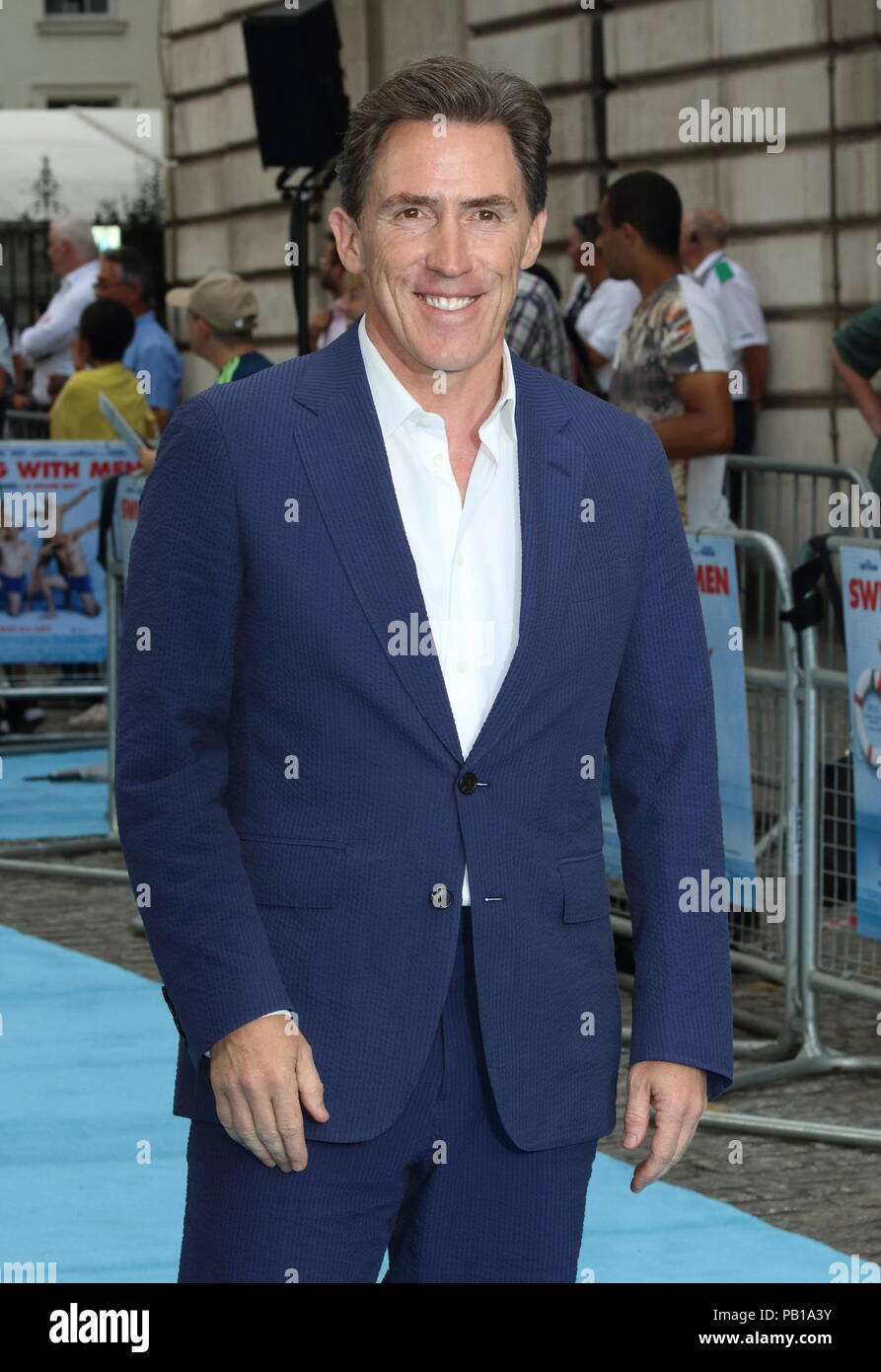 London, UK. Rob Brydon at Swimming With Men UK Premiere at the Curzon ...