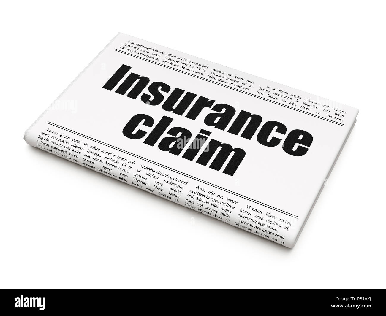 Insurance claim Cut Out Stock Images & Pictures - Alamy