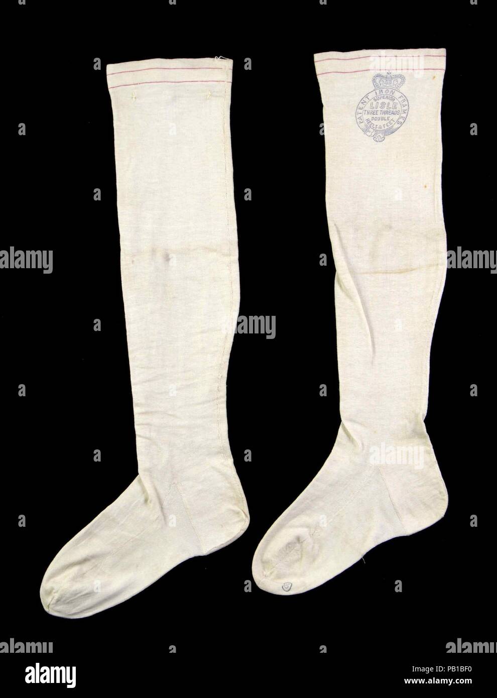 Stockings. Culture: American. Date: third quarter 19th century. Museum ...
