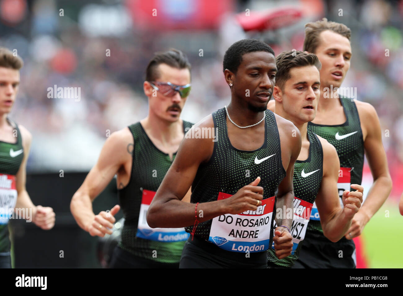 Thiago DO ROSARIO ANDRE (Brazil) competing in the Men's 1500m Final at ...