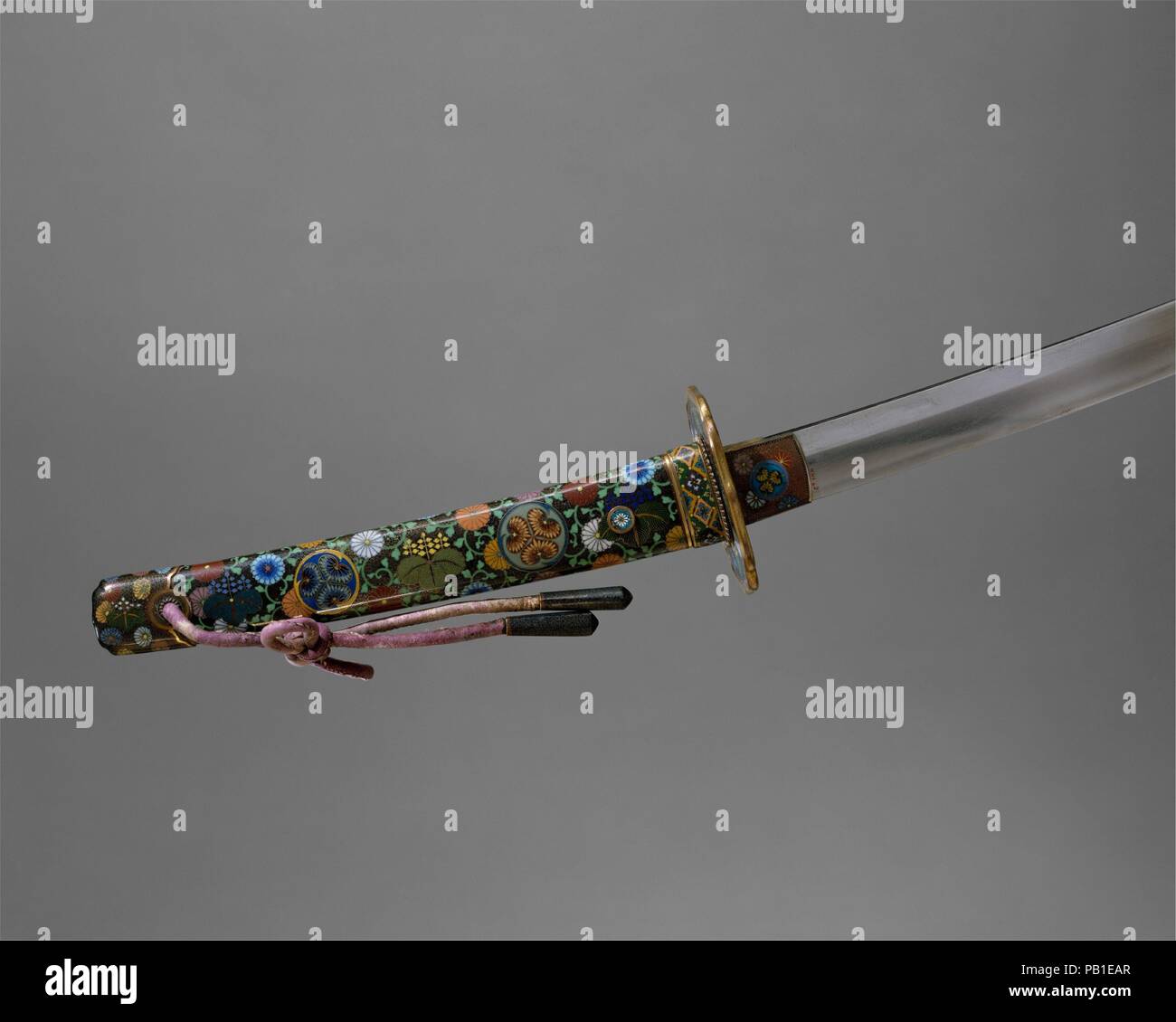 Blade and Mounting for a Sword (Katana). Culture: Japanese. Dimensions ...