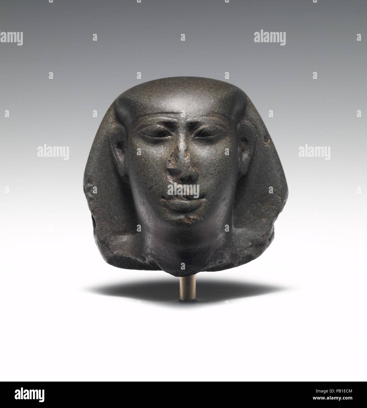 Head of King Amasis, reworked for a non-royal individual. Dimensions: h ...