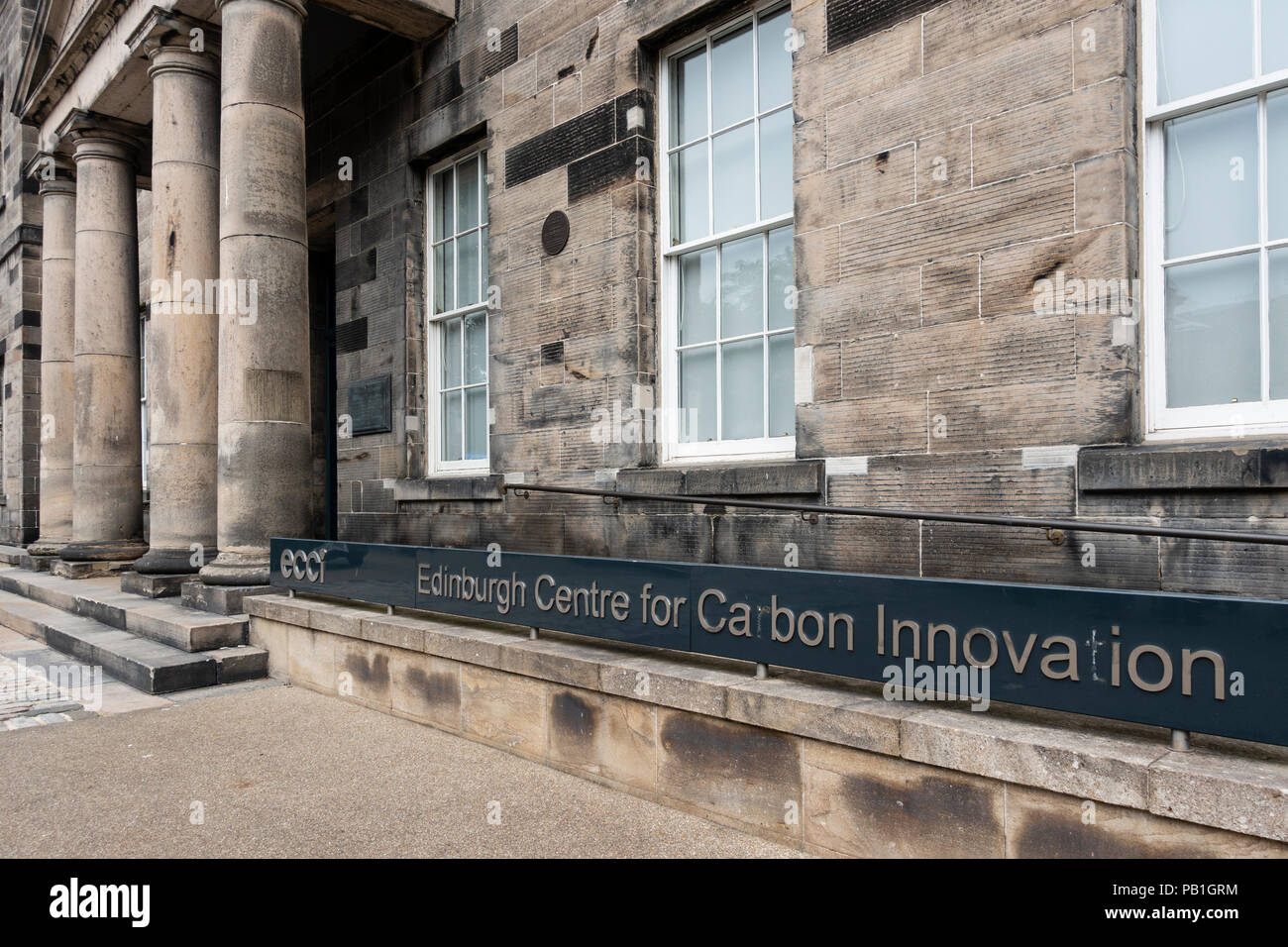 Exterior of ECCI building Edinburgh Centre for Carbon Innovation part ...