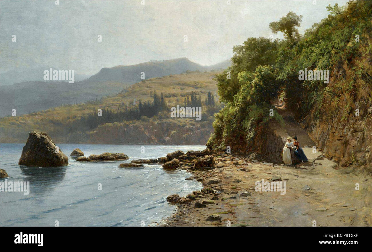 Lagorio Lev Felixovich - by the Sea Crimea Stock Photo - Alamy