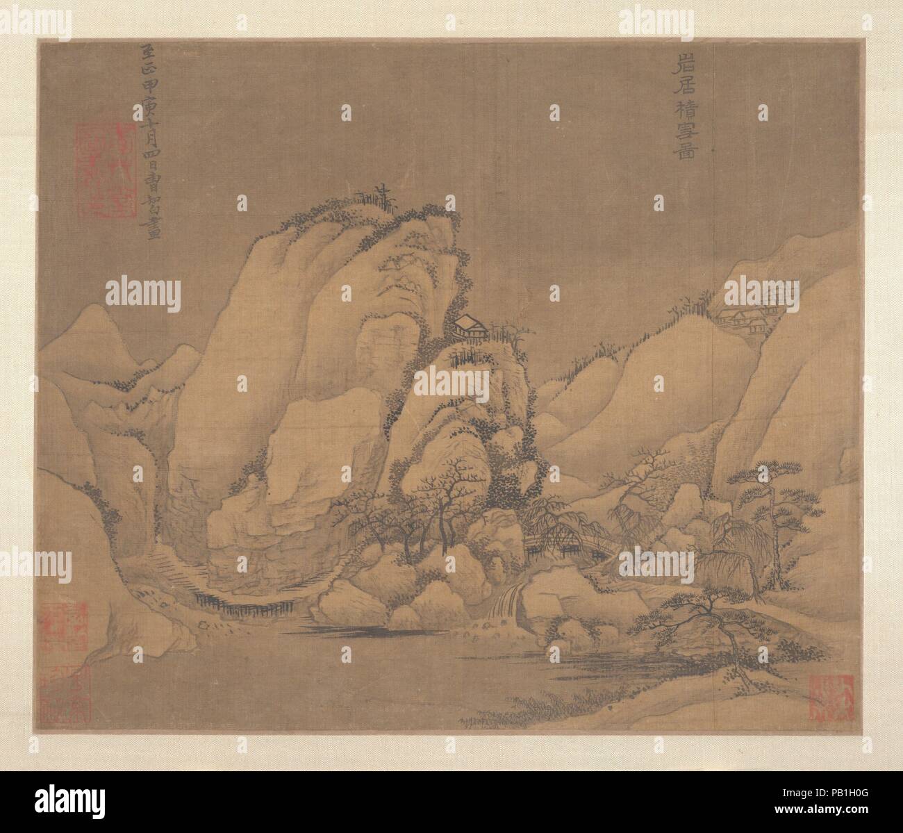 Zhao mengfu chinese hi-res stock photography and images - Alamy