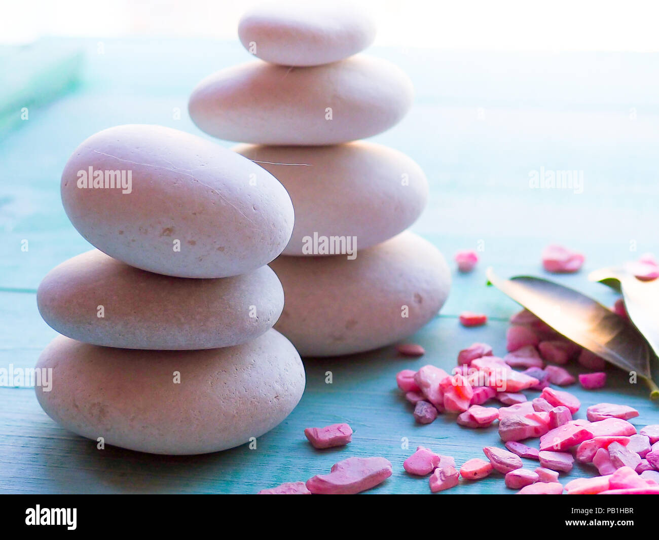 Spa still life with stones, flowers, water drops, relax, the calm ...