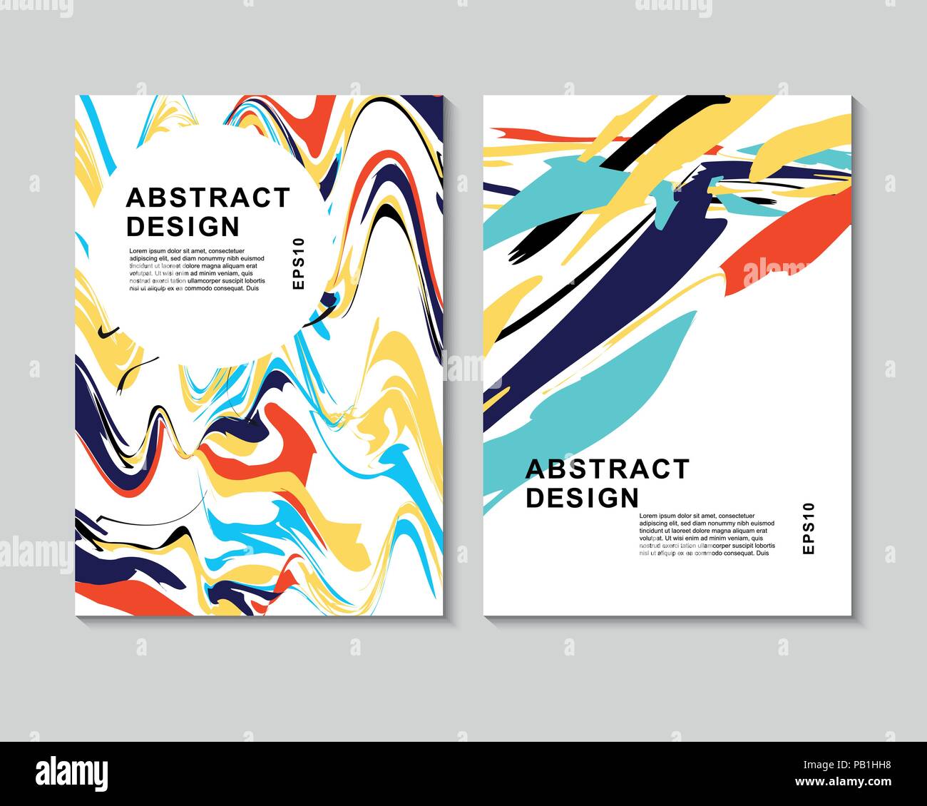 The abstract colorful background. It can be used for posters, cards ...