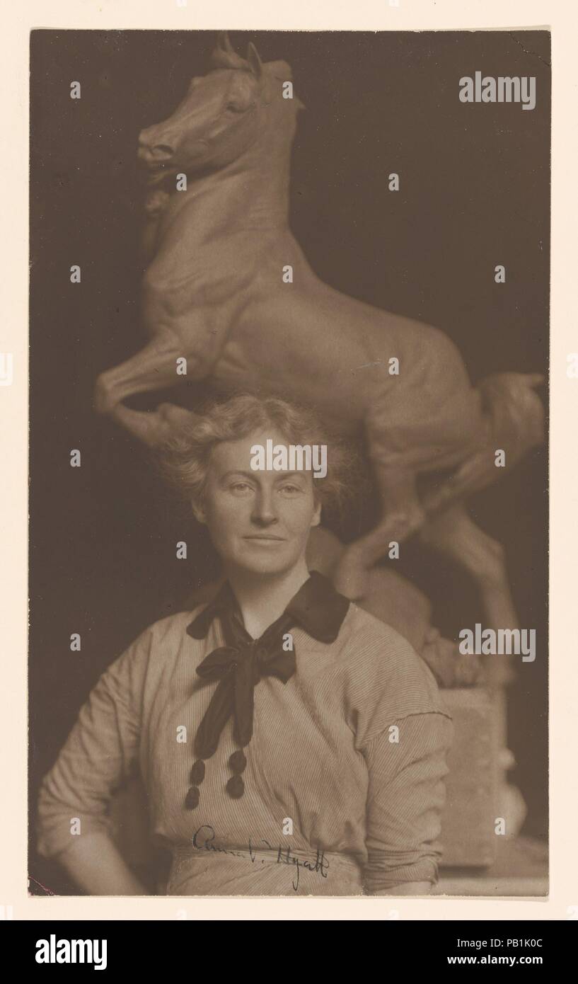 Anna Hyatt Huntington. Artist: Selby Studio. Date: 1910s. Museum ...