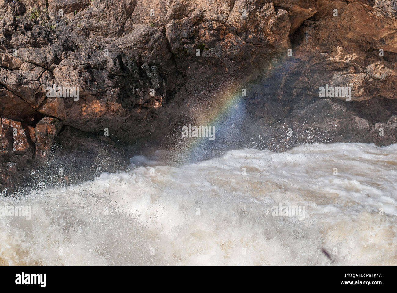 Stormy mountain river brown water hi-res stock photography and images ...