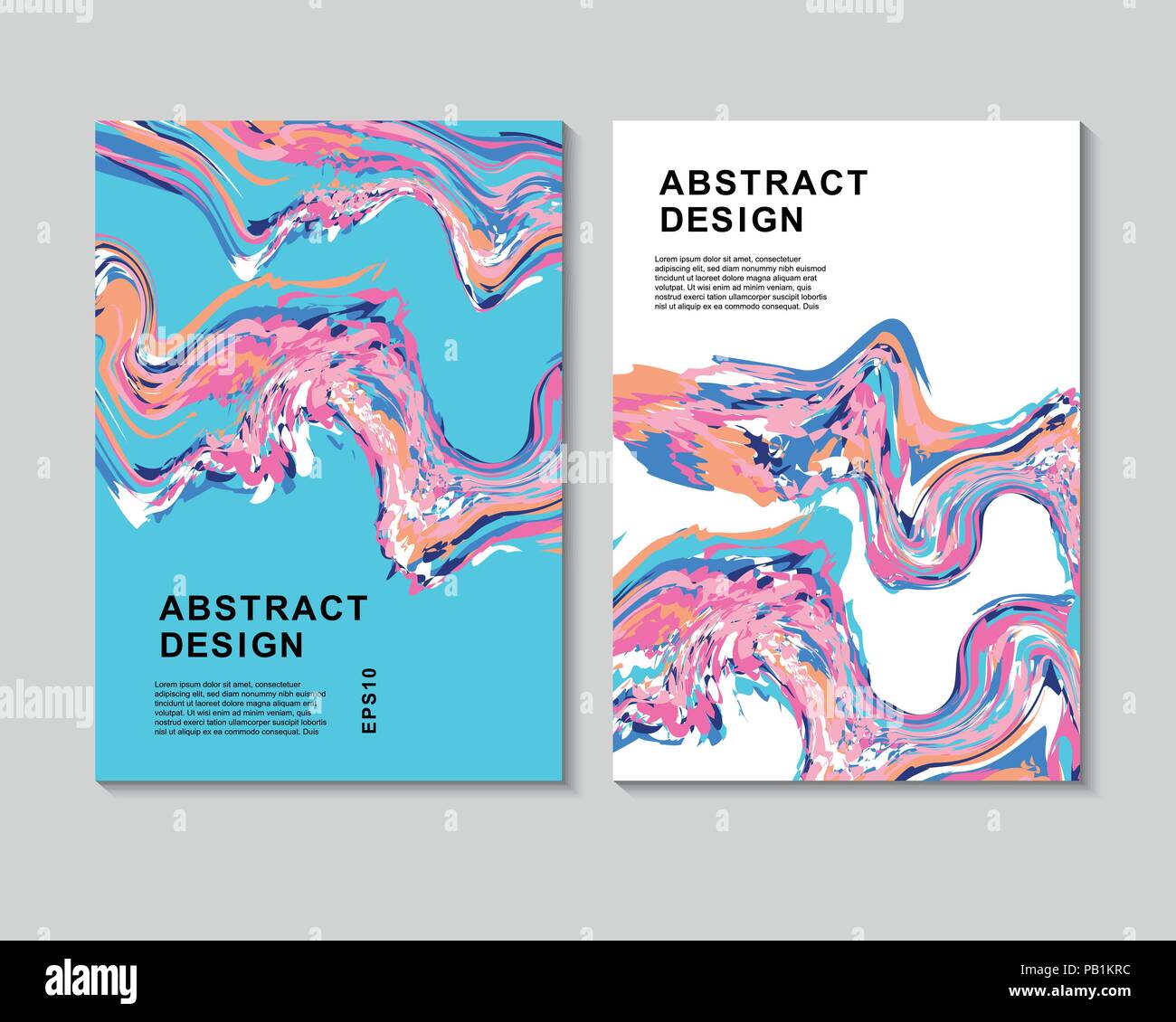 The abstract colorful background. It can be used for posters, cards ...