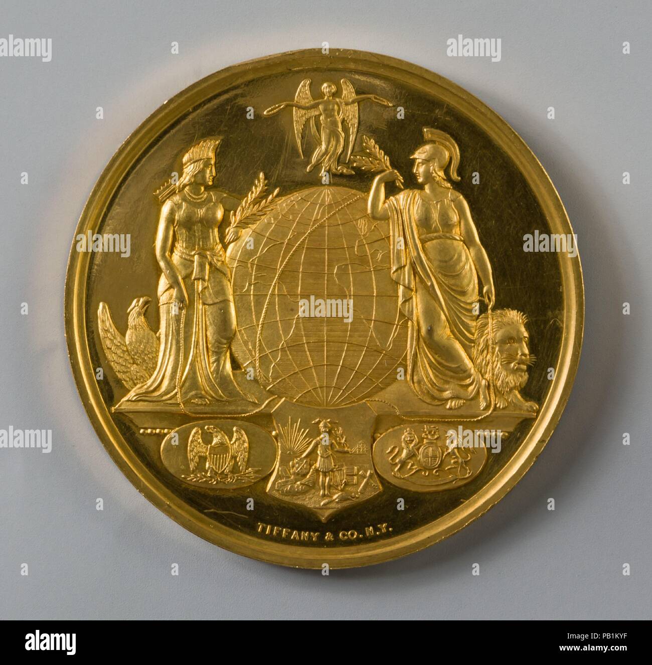 Medal. Culture: American. Dimensions: Diam. 2 3/4 in. (7 cm). Maker ...