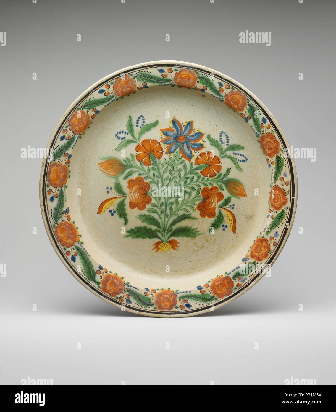 Plate. Culture: Mexican. Dimensions: Diam. 14 5/8 in. (37.1 cm). Date ...