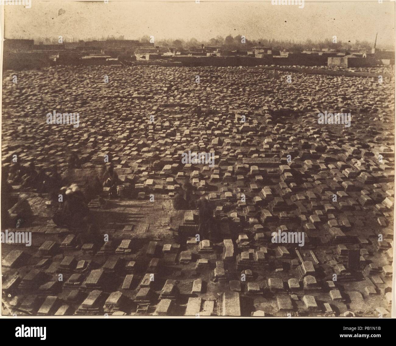 [Cemetry of MESHED]. Artist: Possibly by Luigi Pesce (Italian, 1818 ...