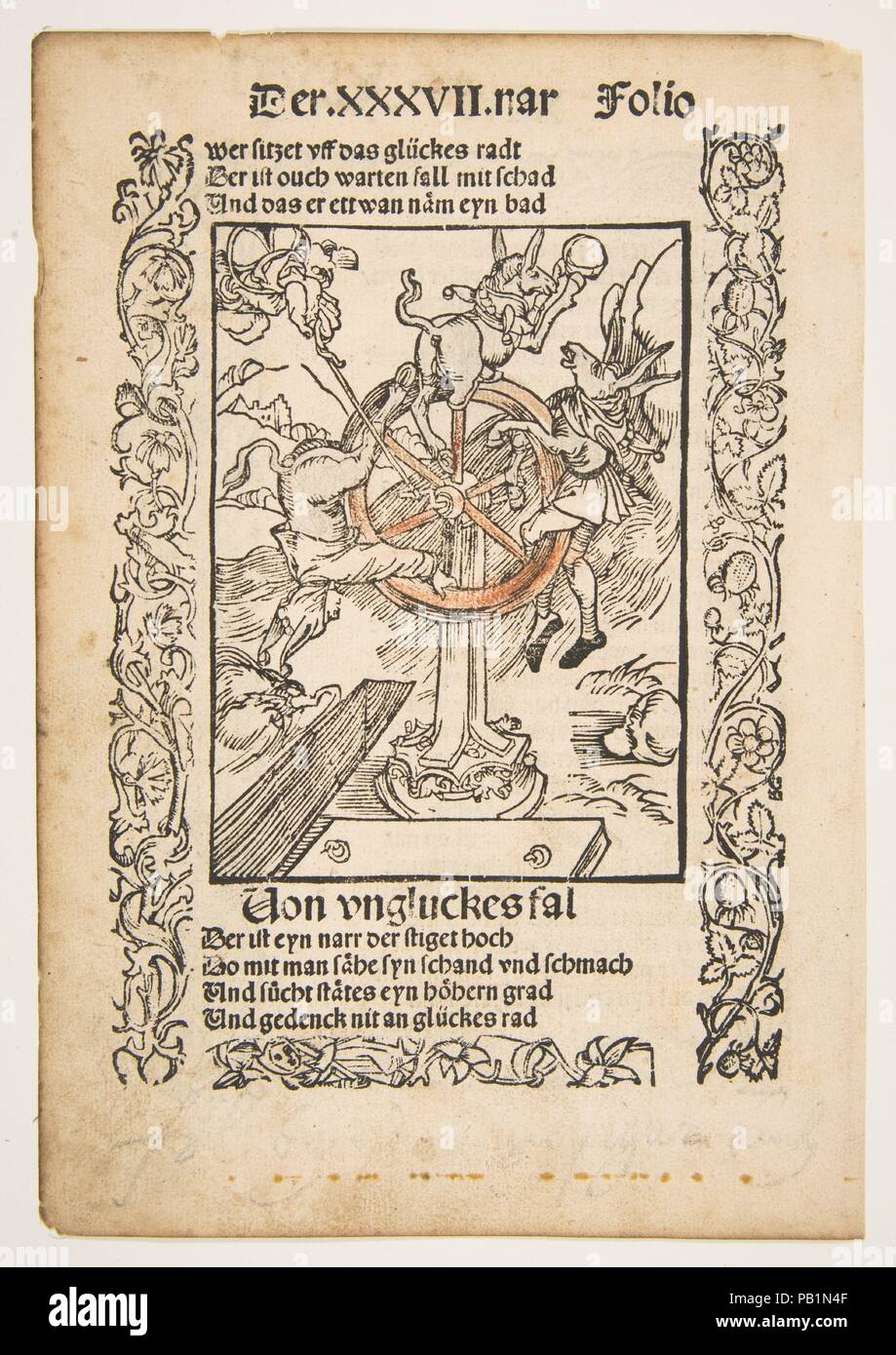 Sebastian brandt hi-res stock photography and images - Alamy