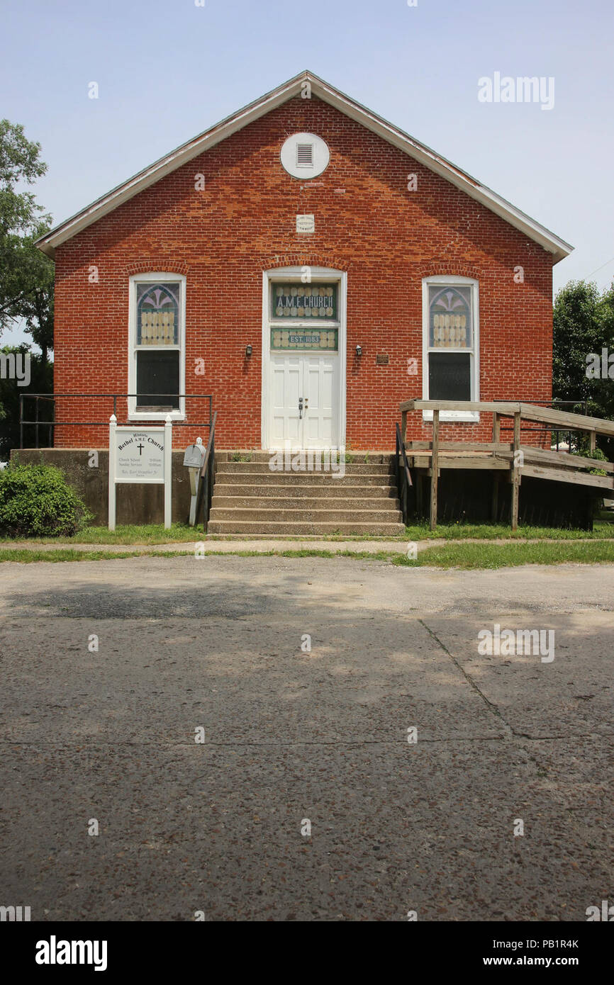 A.M.E. Church - Est. 1883 Stock Photo - Alamy