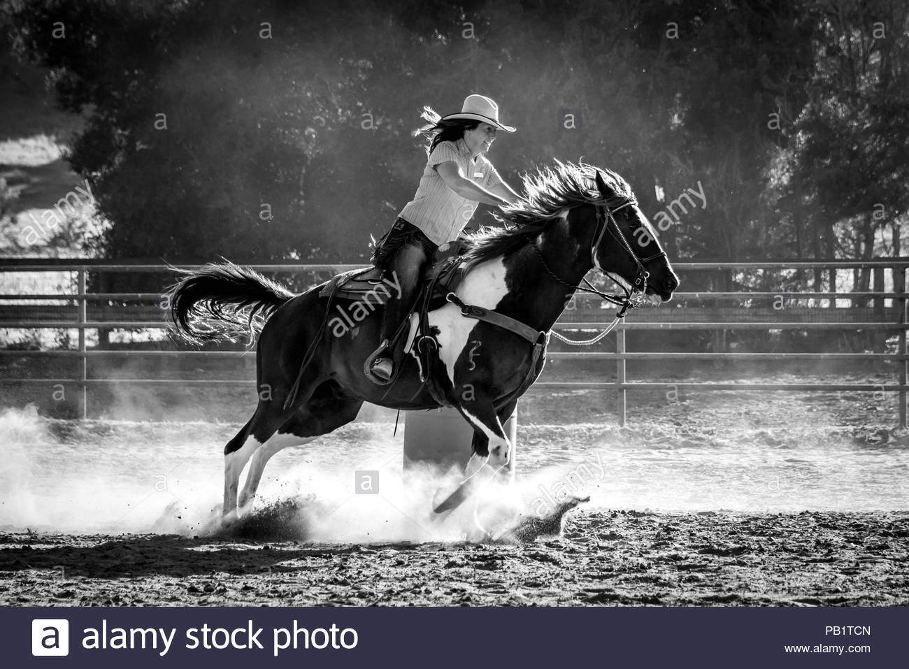 Barrel Race Stock Photos & Barrel Race Stock Images - Alamy