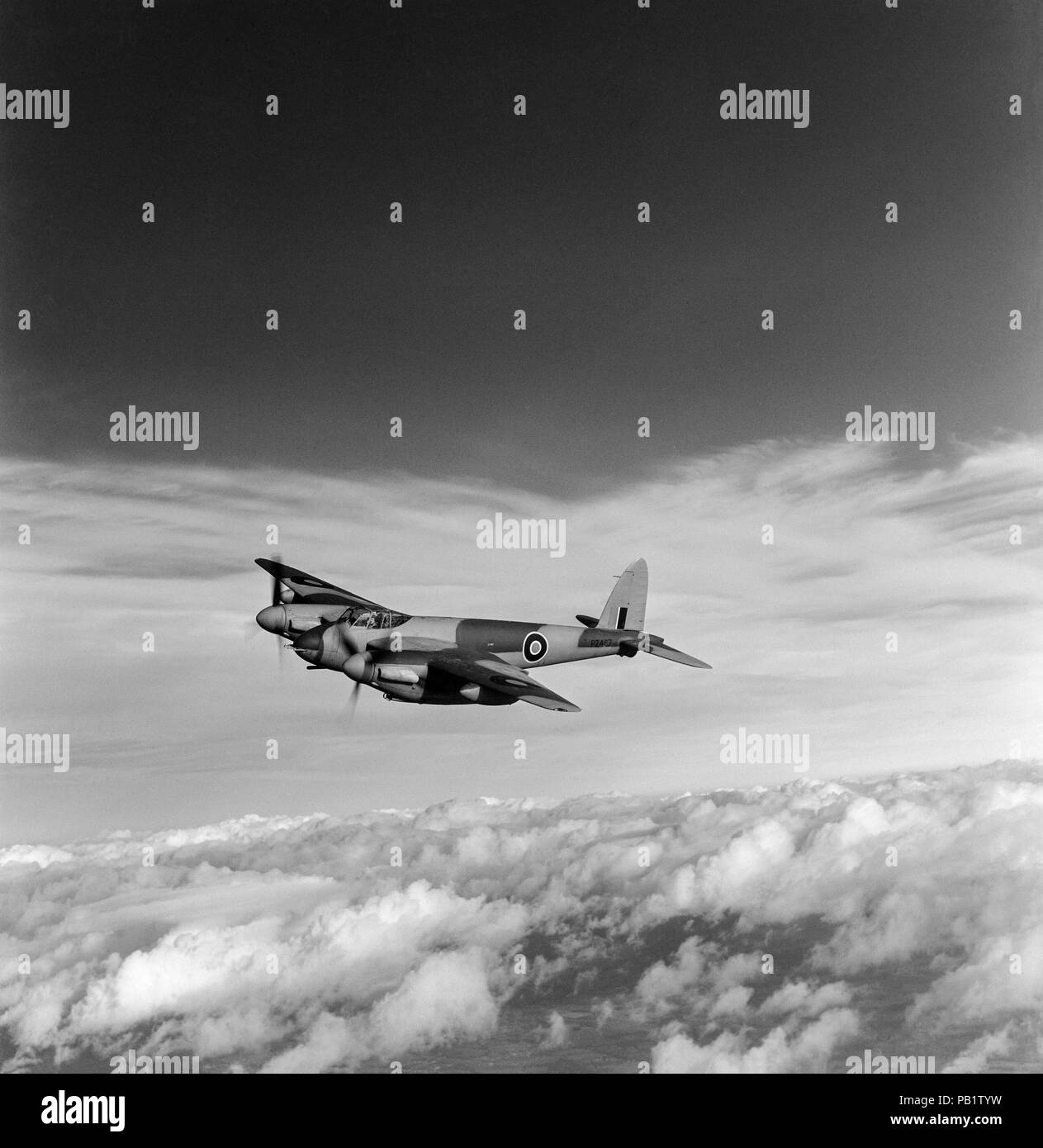 British Royal air Force De Havilland Mosquito Mk. XVIII, PZ467, in ...
